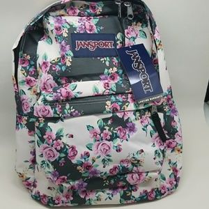 Jansport | Bags | New Jansport Superbreak Floral Flower Backpack | Poshmark